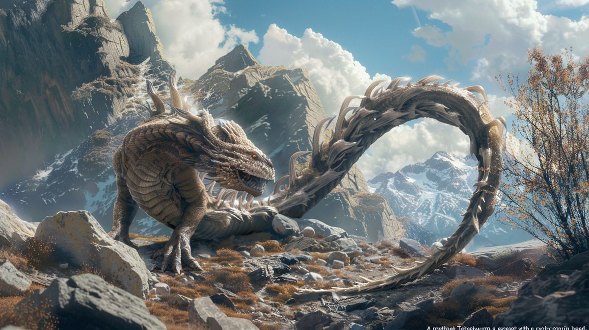 Entdecke den Tatzelwurm: Mythen, Fakten und Geschichten